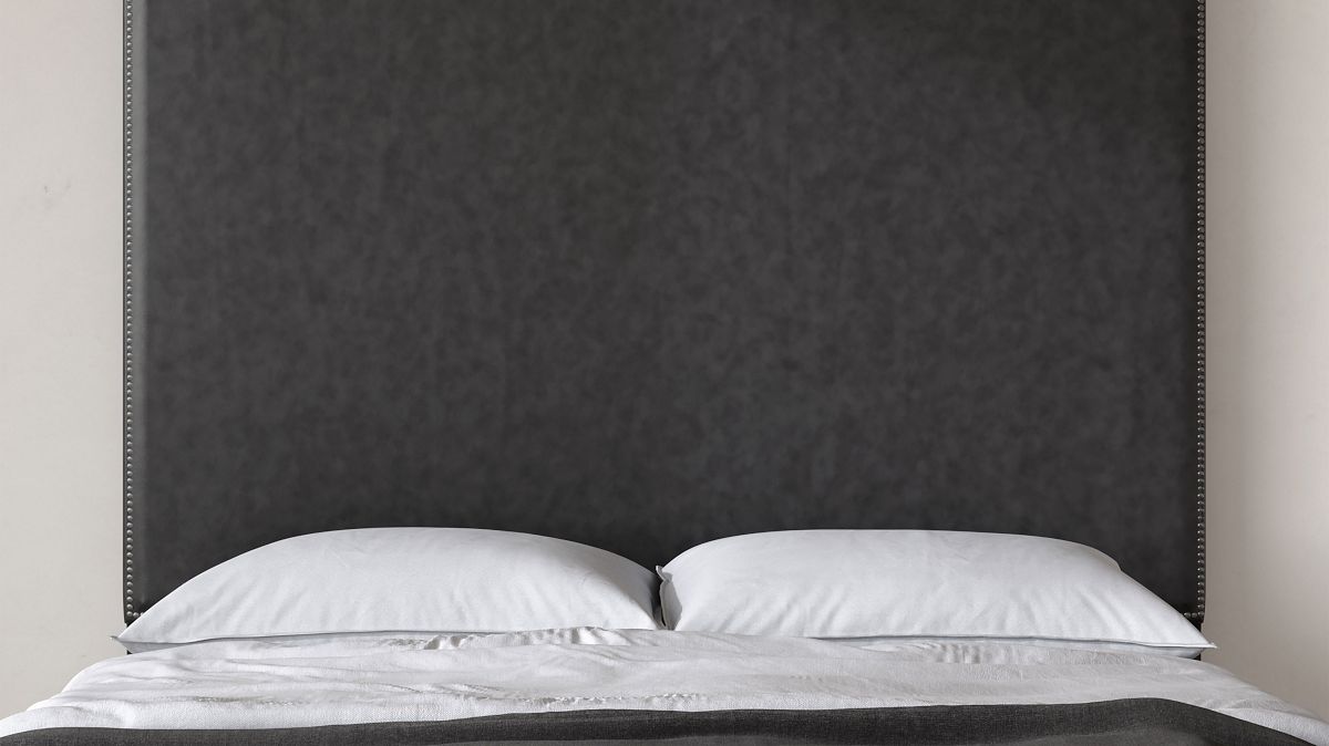 West elm nailhead upholstered headboard store