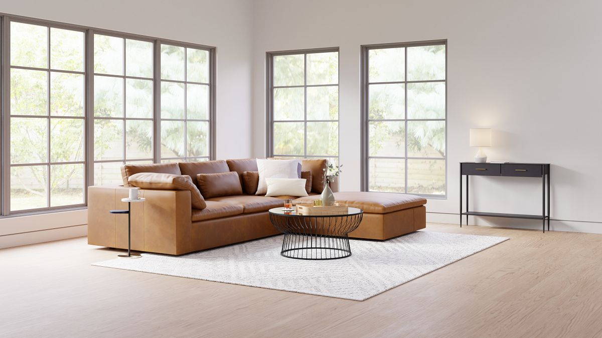 West elm 3 piece sectional store