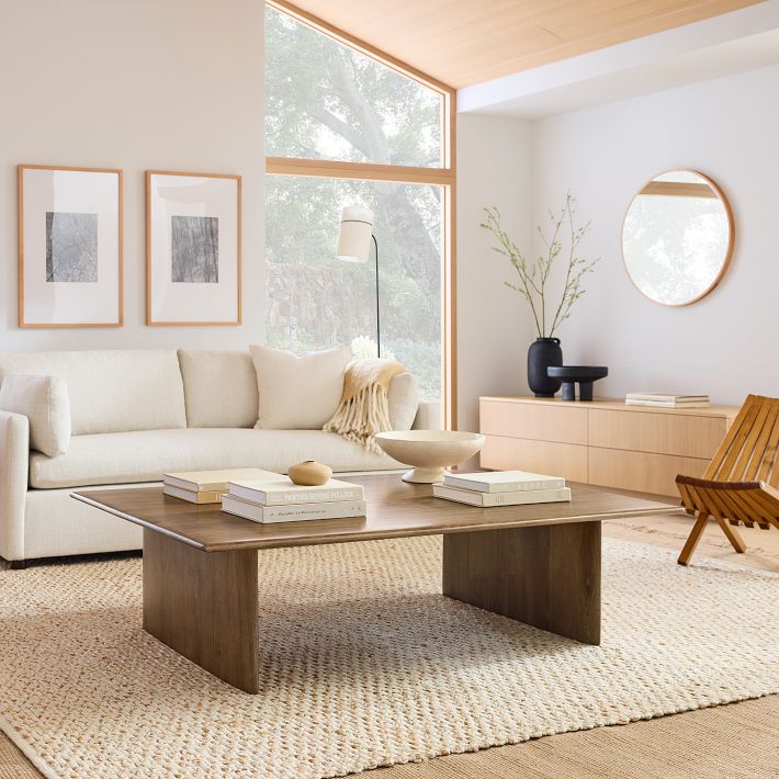 Wood coffee table west elm store