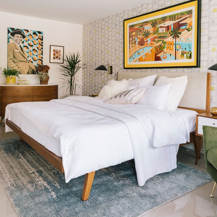 Queen bed frame west elm store