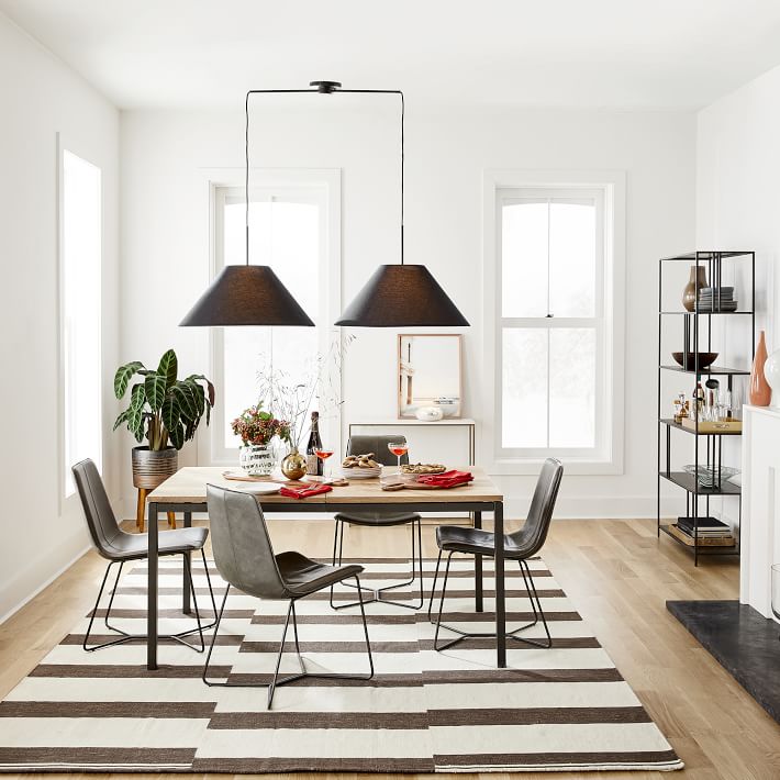 Frame Expandable Dining Table Walnut West Elm