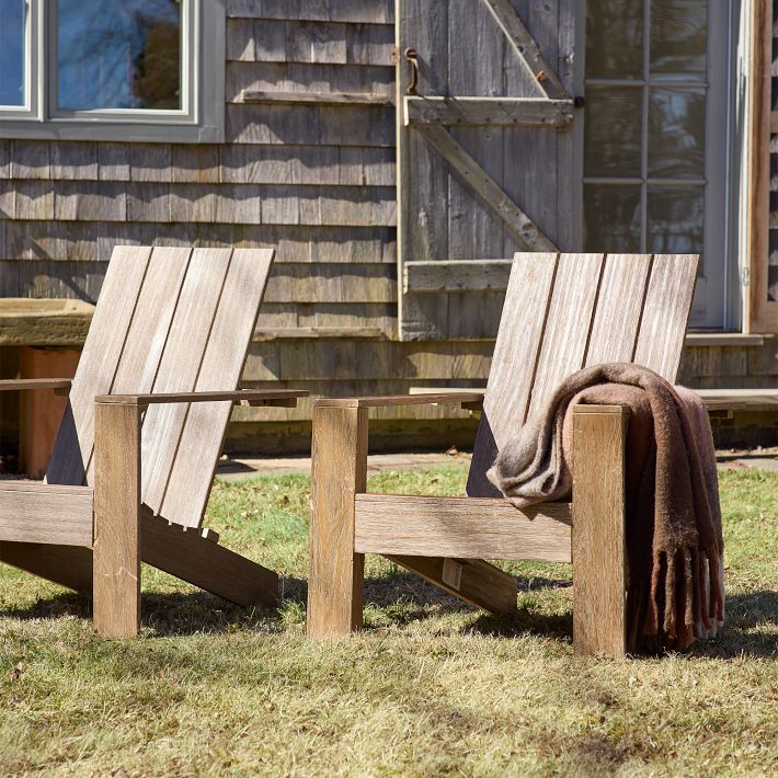 Portside Outdoor Adirondack Chair West Elm