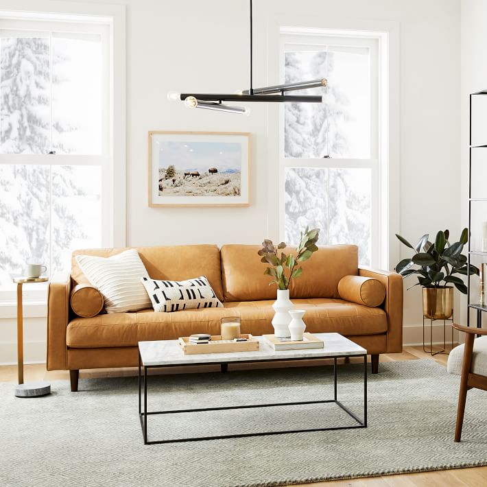 Streamline marble coffee table store