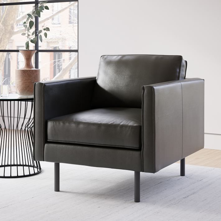 Axel Leather Chair West Elm