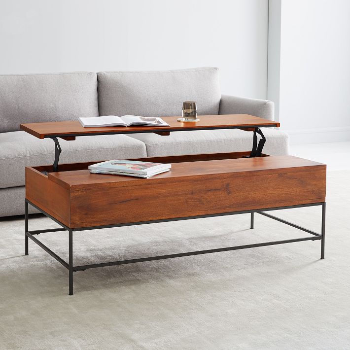 West elm modern coffee table store