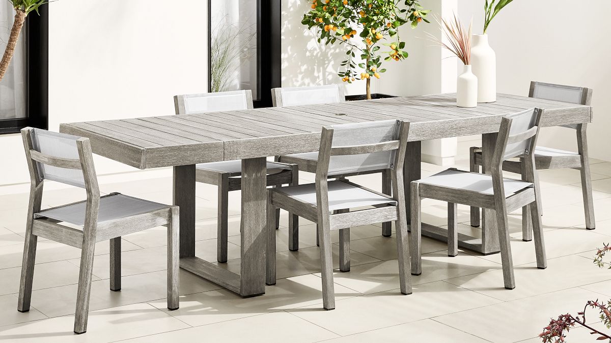 West elm picnic table store