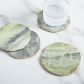 Onyx Marble Coasters (Set of 4) - Chartreuse | West Elm