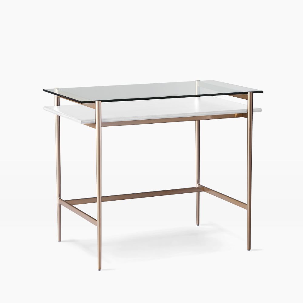 Mid-Century Art Display Mini Desk | West Elm