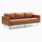 Axel Leather Sofa | West Elm