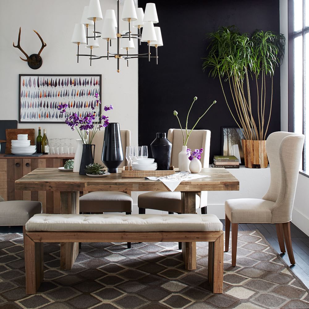 Emmerson® Reclaimed Wood Dining Table | West Elm