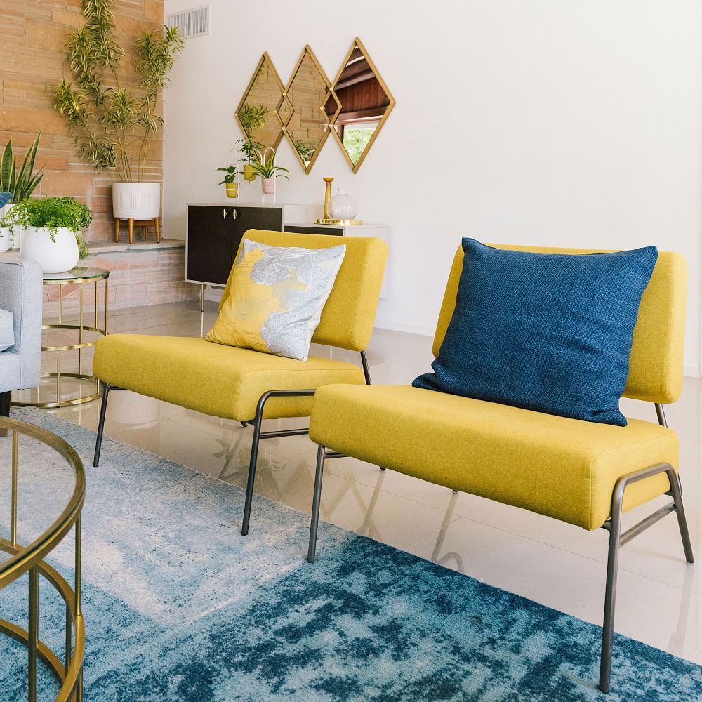 Wire Frame Slipper Chair | West Elm