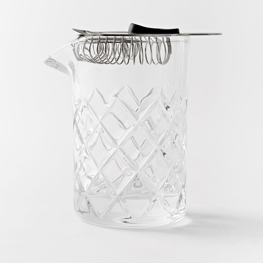 Essential Barware - Mixing Pitcher + Strainer, Bar Accessories | West Elm