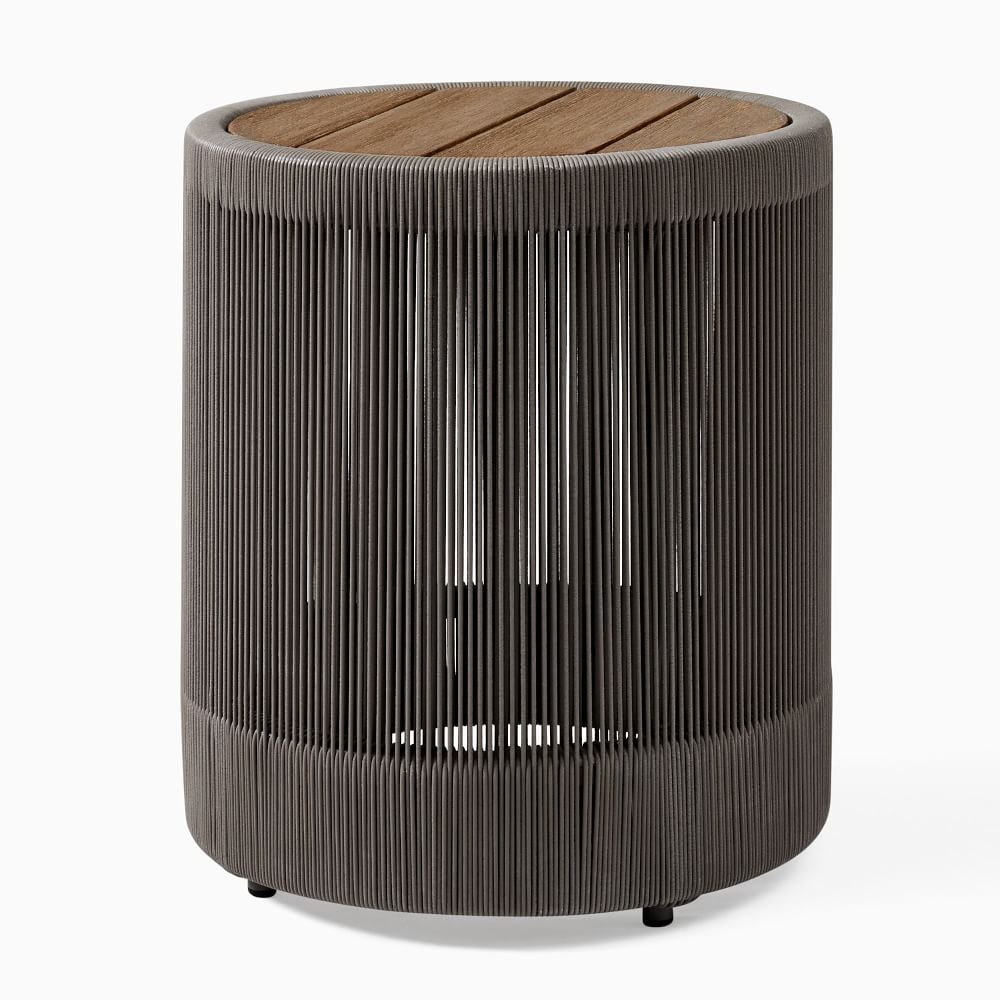 Porto Outdoor Round Side Table | West Elm