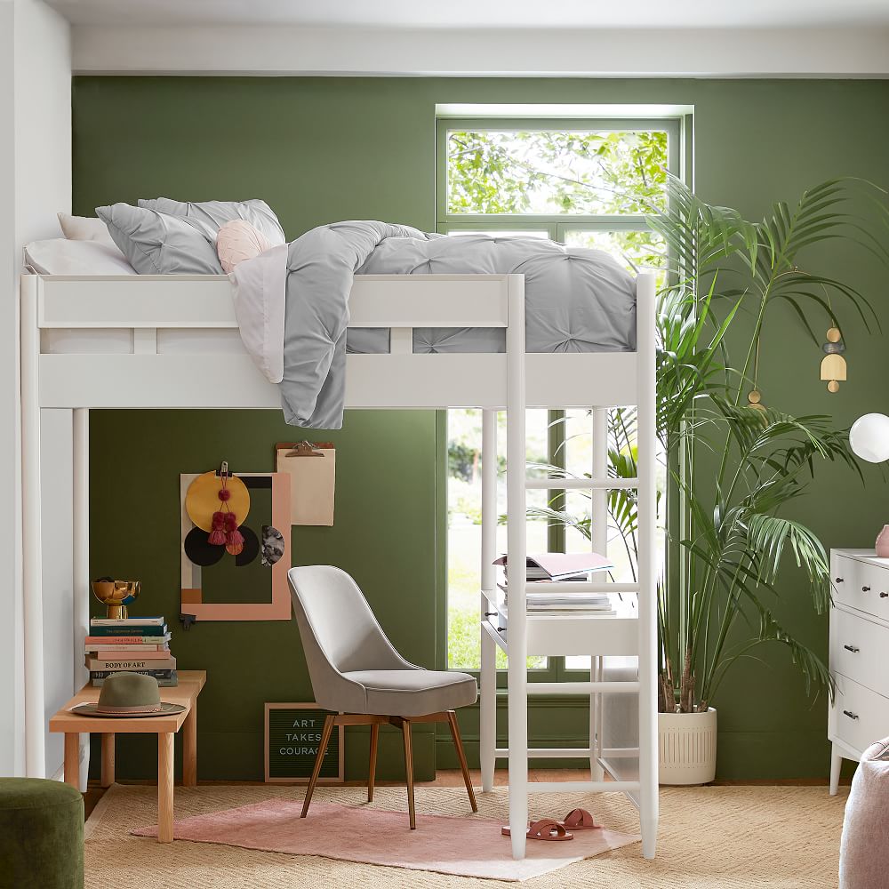 Mid-Century Loft Bed | West Elm