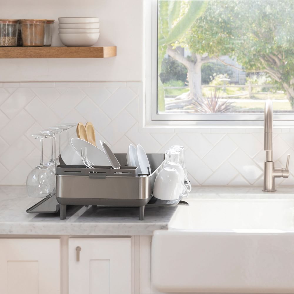 simplehuman Kitchen Dish Rack | West Elm