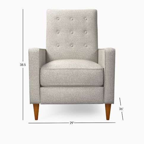 Rhys Mid-Century Recliner | West Elm