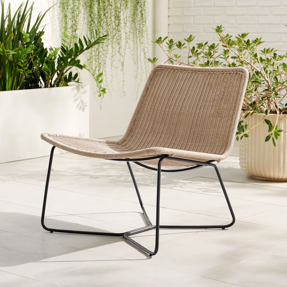 Outdoor Slope Lounge Chair | West Elm