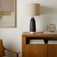 Roar & Rabbit™ Ripple Ceramic Table Lamp (17") | West Elm