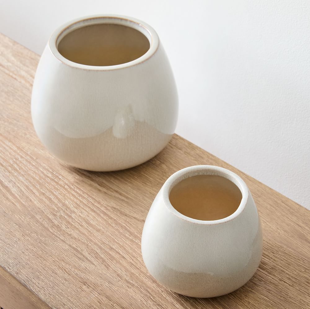 Pure Ceramic Planters | West Elm