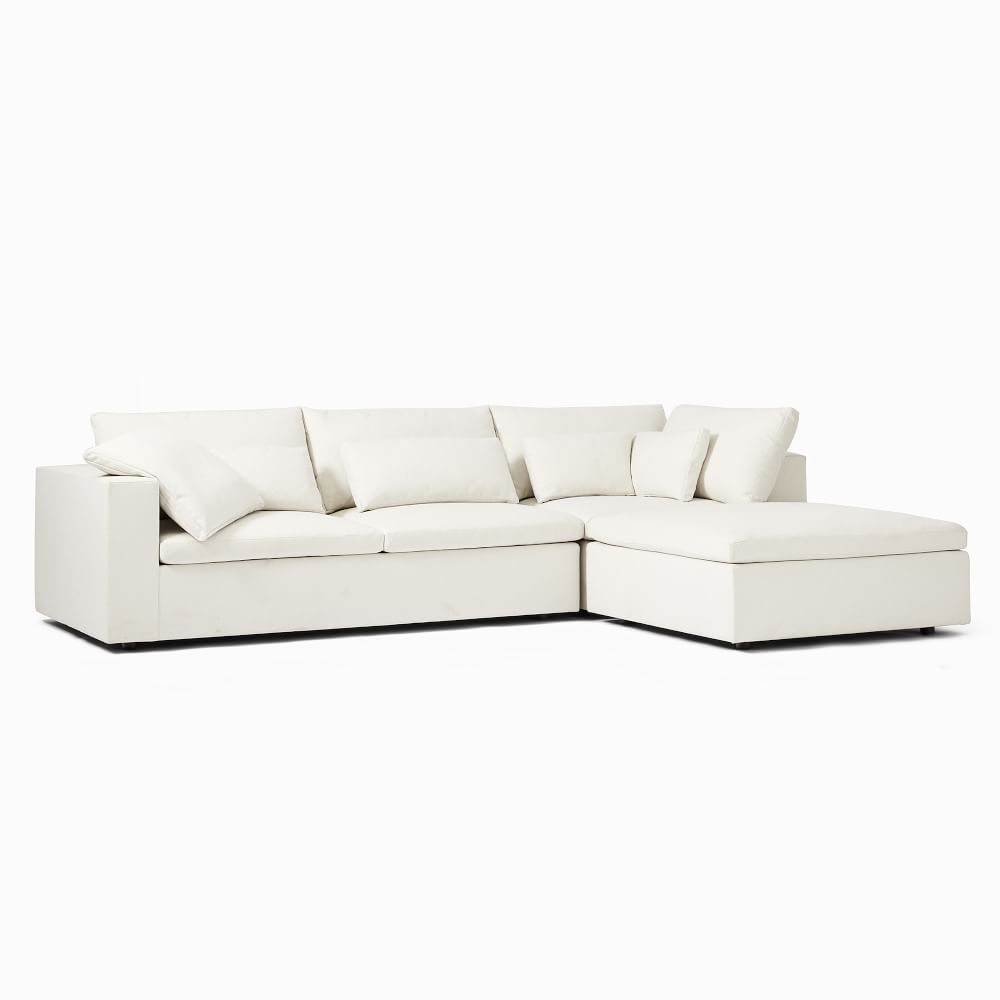 Harmony Modular 3 Piece Chaise Sectional | Sofa With Chaise | West Elm