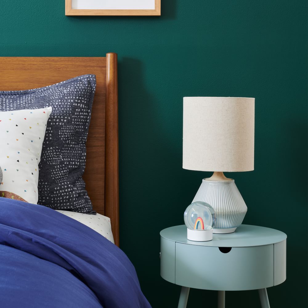 Roar & Rabbit™ Ripple Ceramic Table Lamp (17") | West Elm