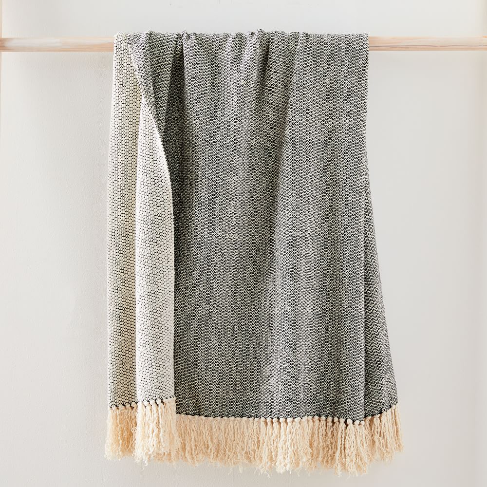 Pebble Texture Throw | West Elm