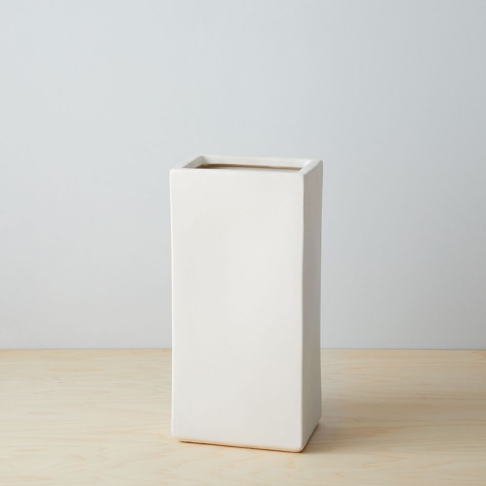 Pure White Ceramic Vases | West Elm