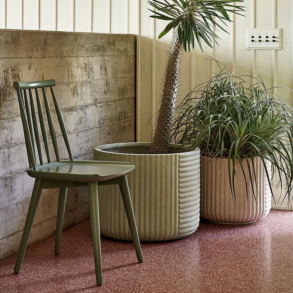 Cecilia Ficonstone Indoor/Outdoor Planters | West Elm
