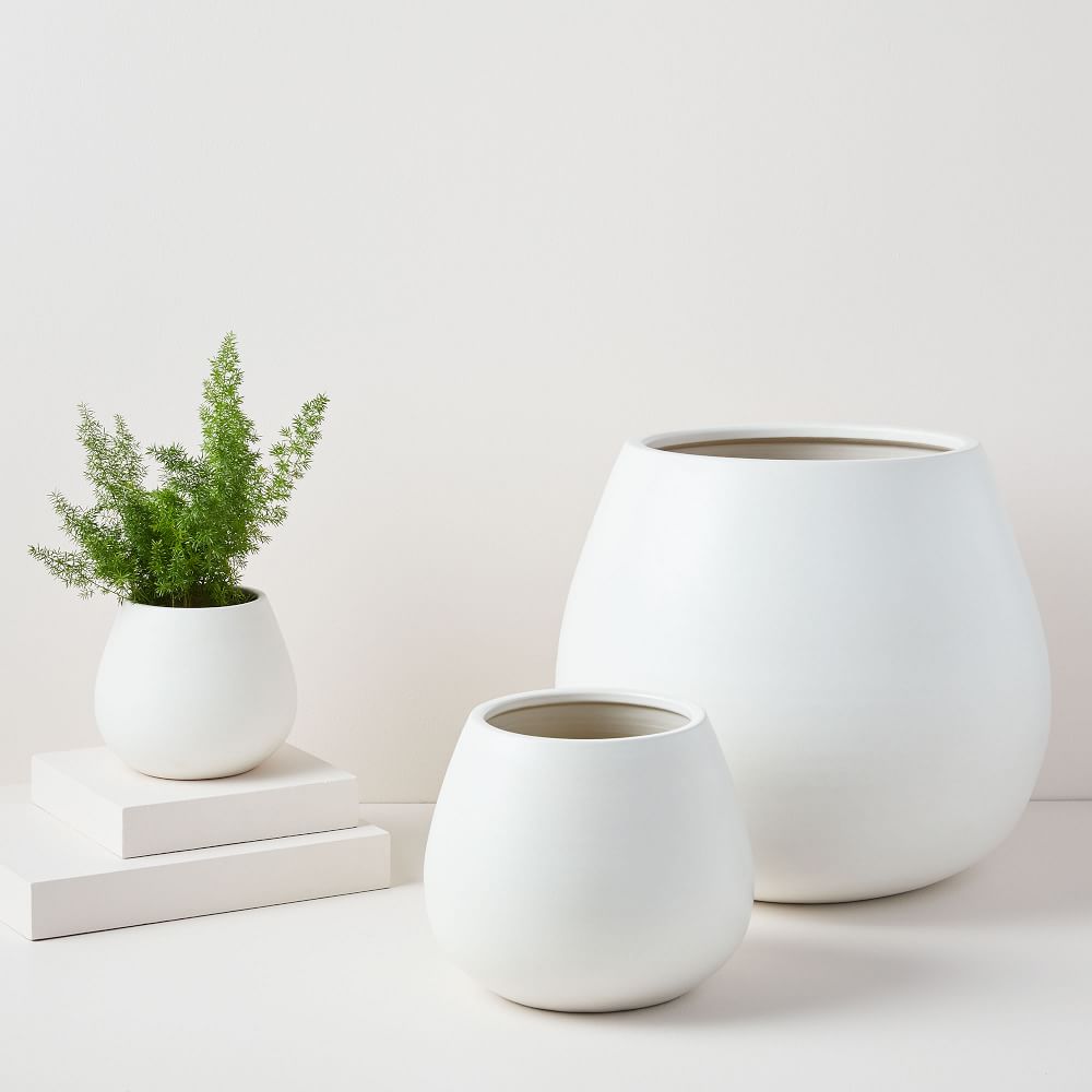 Pure Ceramic Planters | West Elm