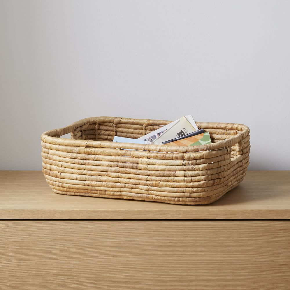 Woven Seagrass Baskets Collection - Natural | West Elm