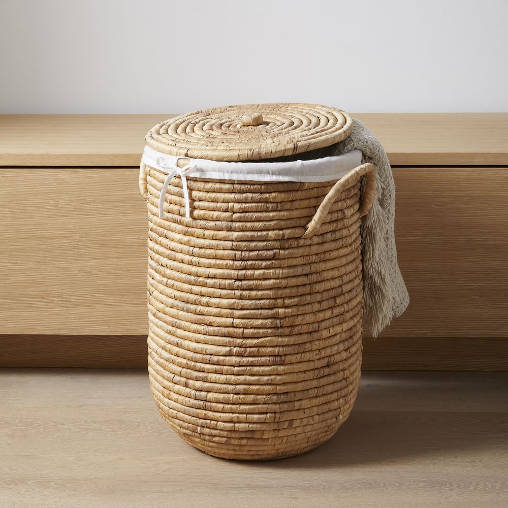 Woven Seagrass Baskets Collection Natural West Elm