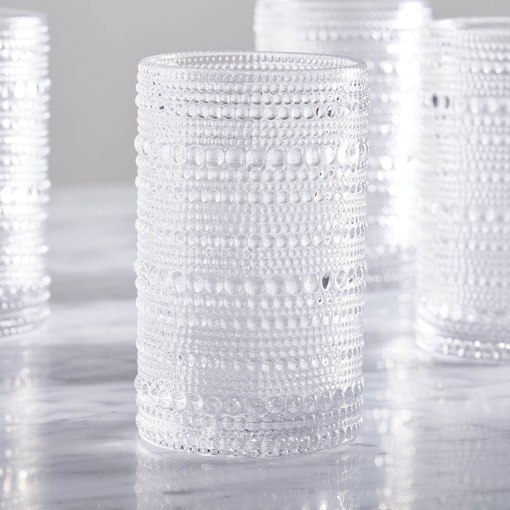 Jupiter Beaded Drinking Glasses (Set of 6) | West Elm