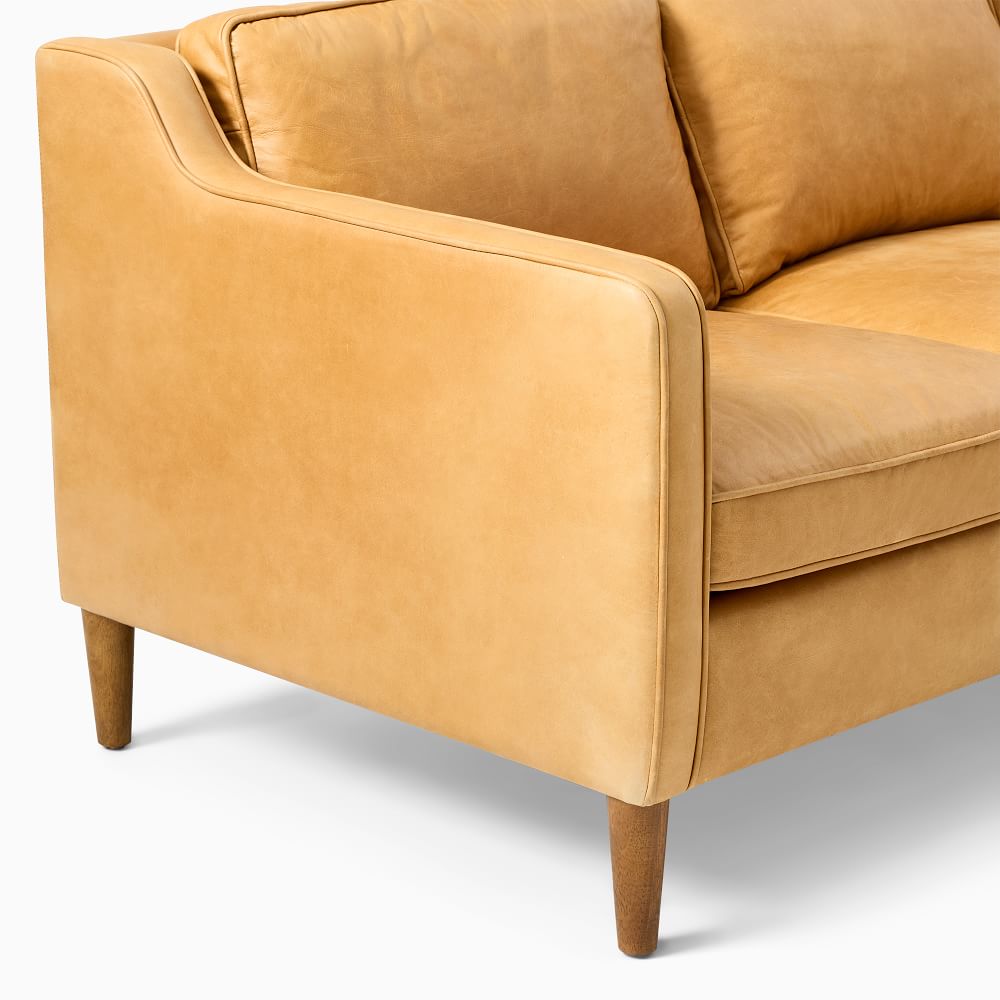 Hamilton Leather Sofa (70"–91") | West Elm