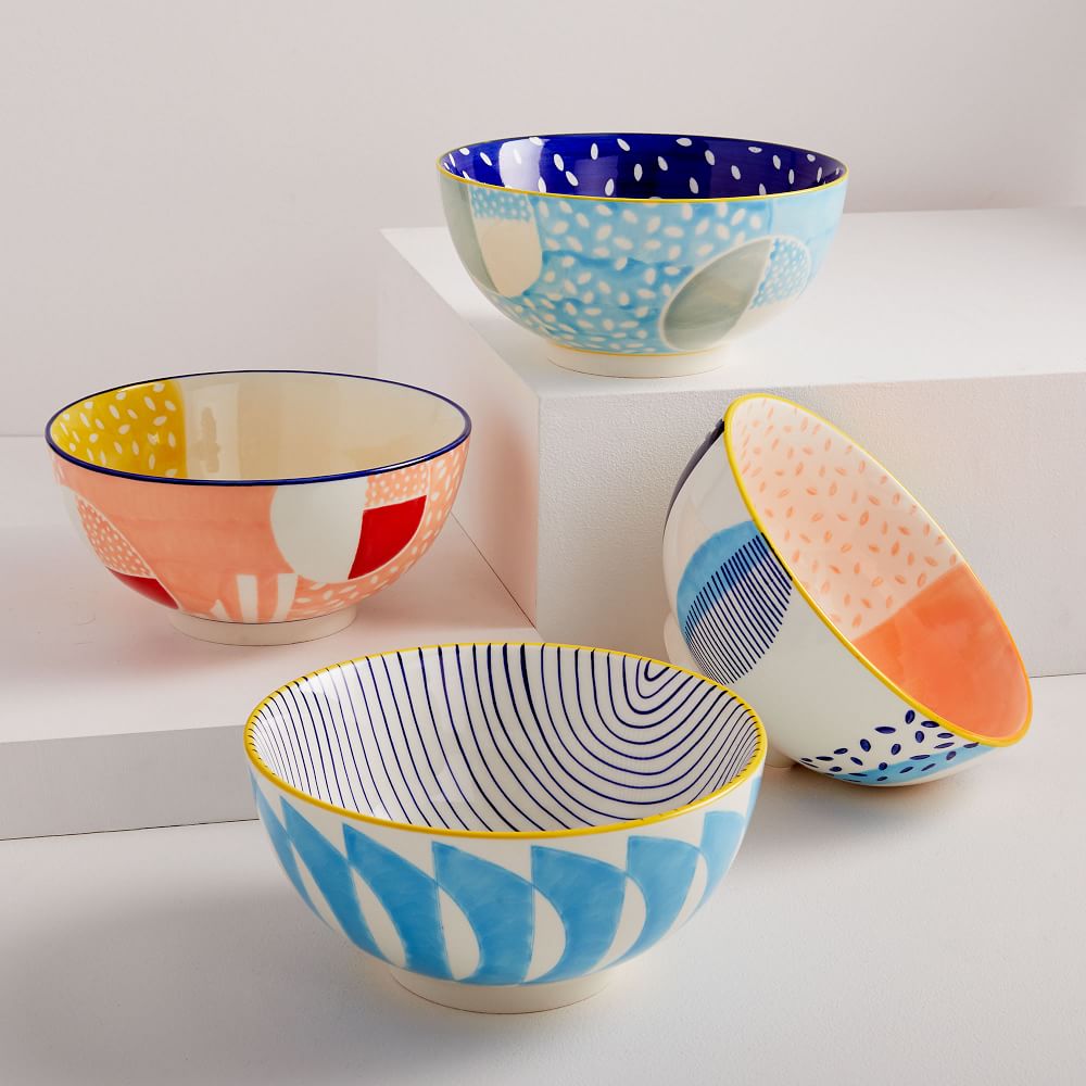 Hand Painted Meal Bowl Sets | West Elm