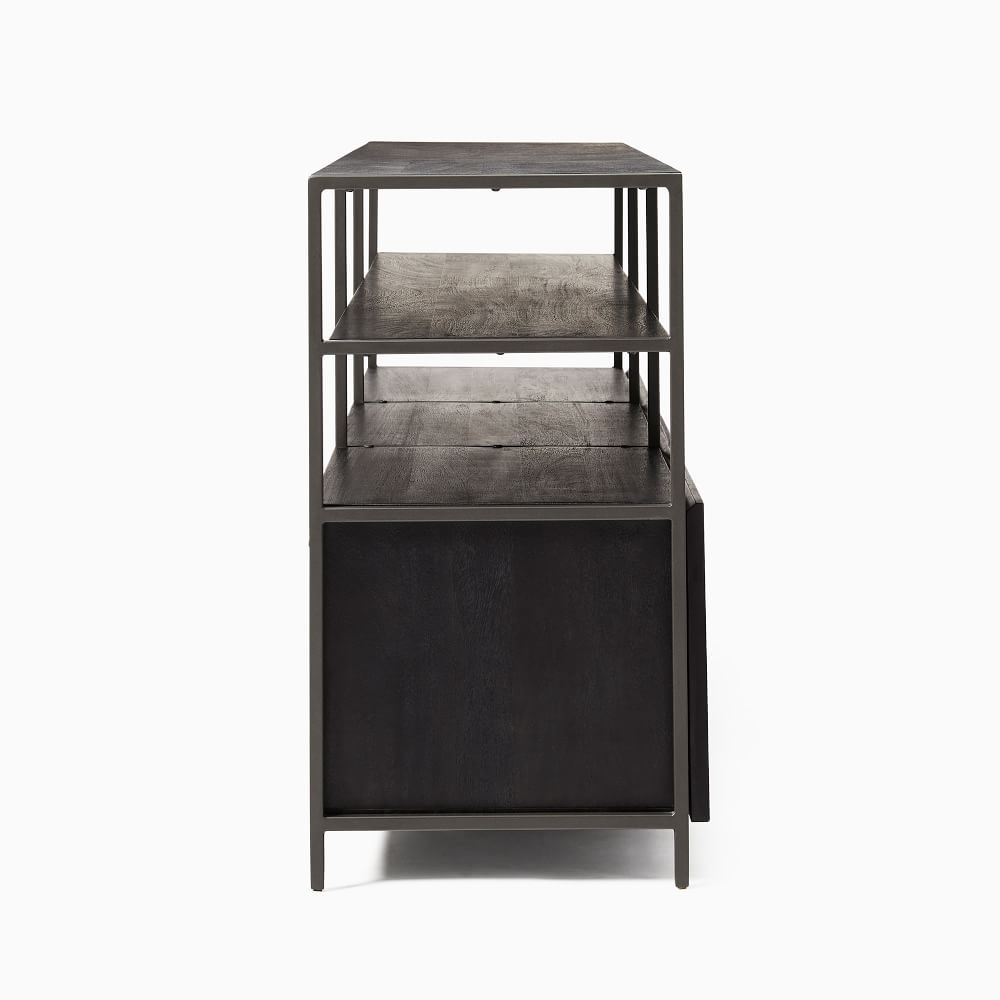 Industrial Modular Media Console (49"–67") | West Elm