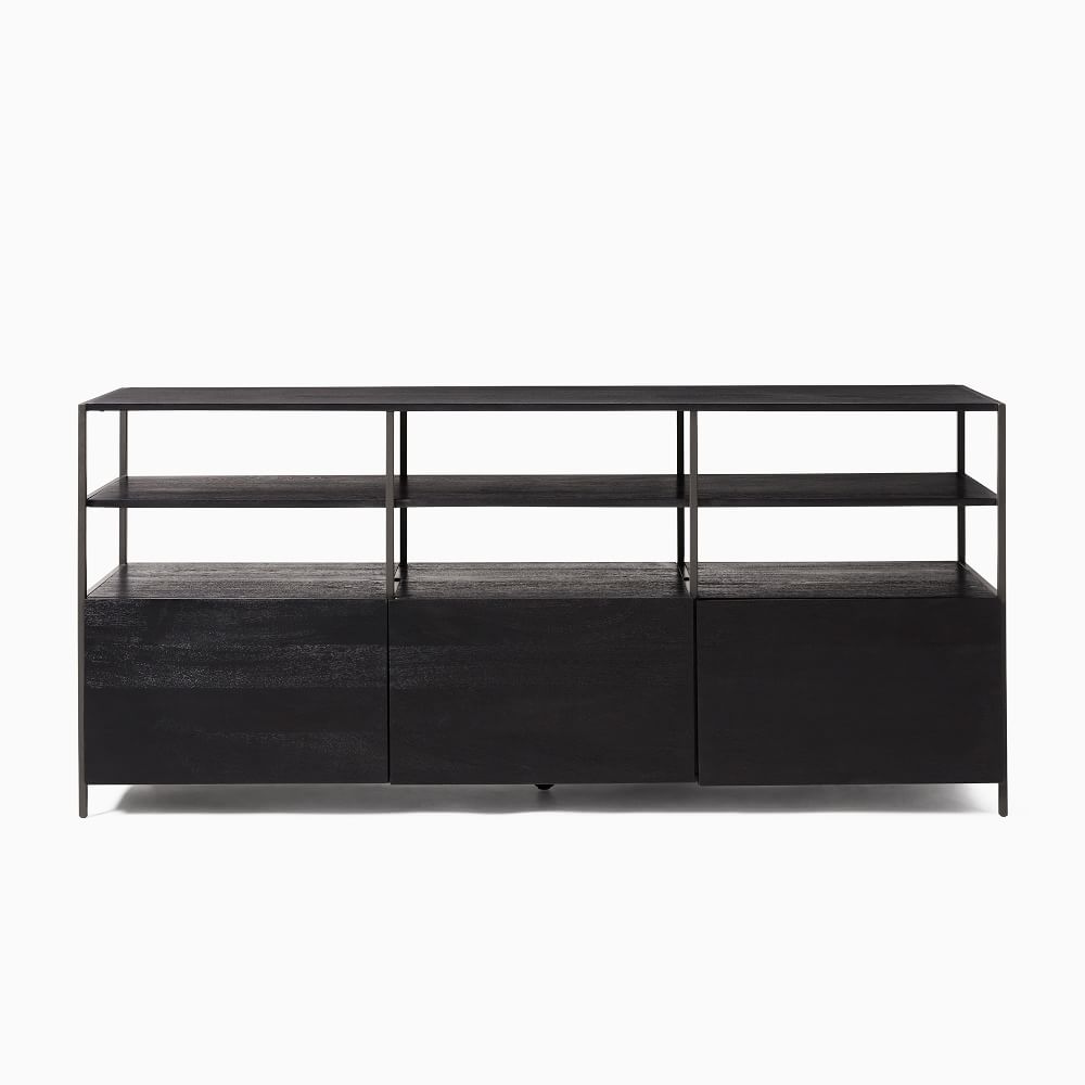 Industrial Modular Media Console (49"–67") | West Elm