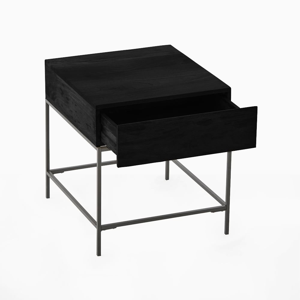 Industrial Storage Side Table (20") | West Elm