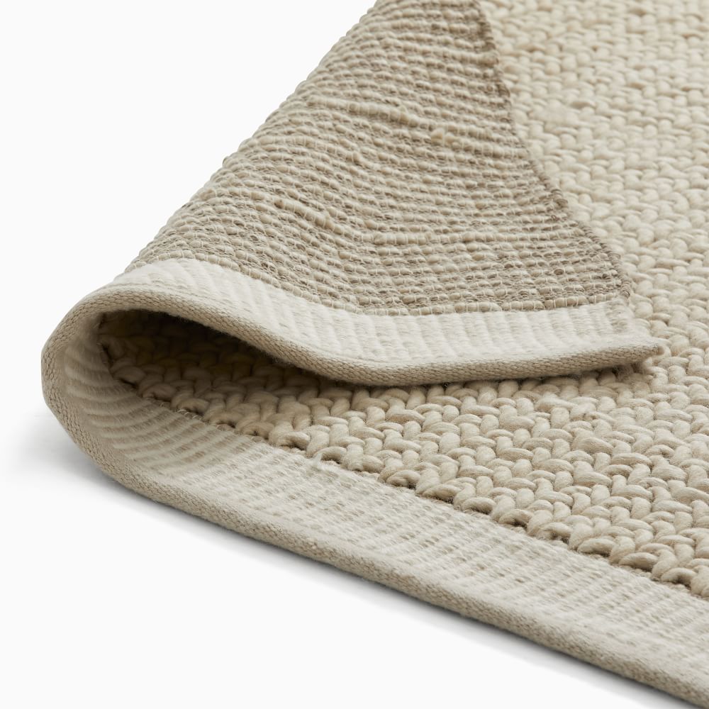 Chunky Twist Responsibly Sourced Wool Rug | West Elm