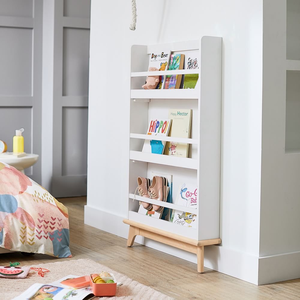 Sydney Bookrack (30") - White | West Elm