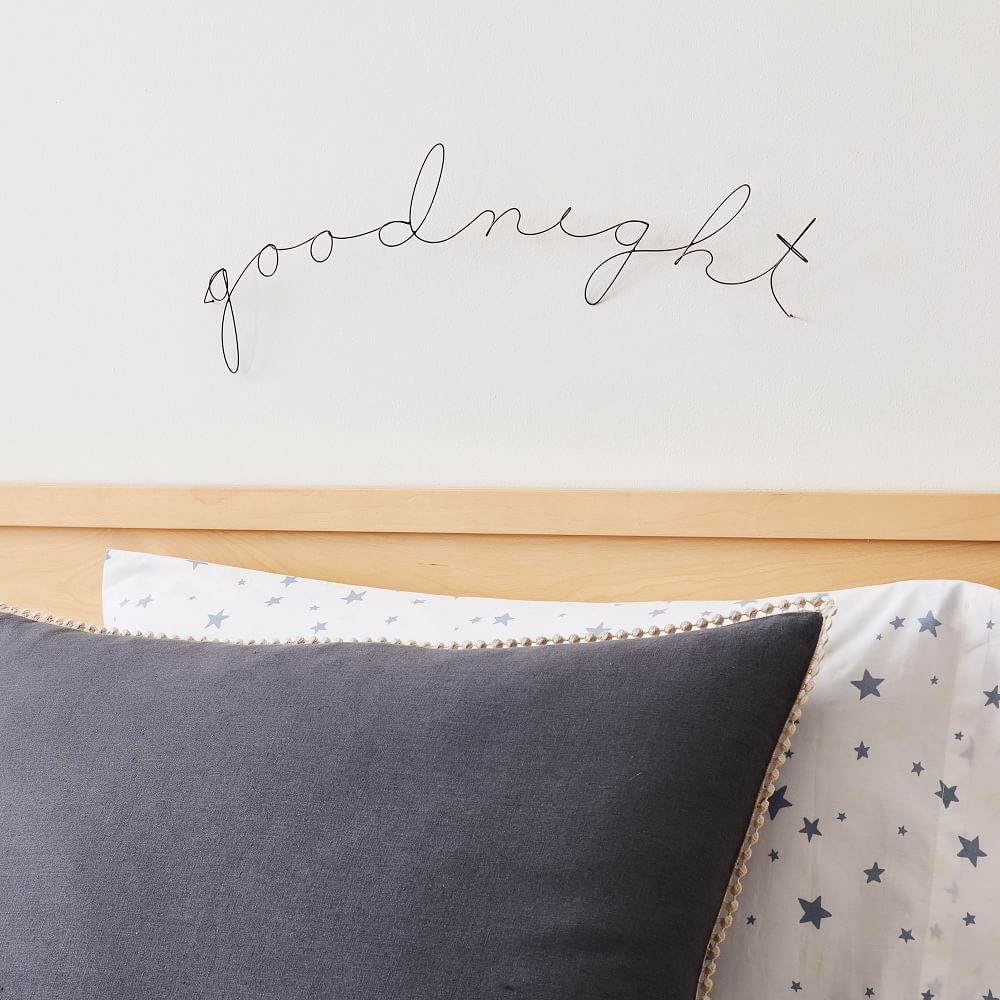 Gauge NYC Goodnight Wall Art | West Elm