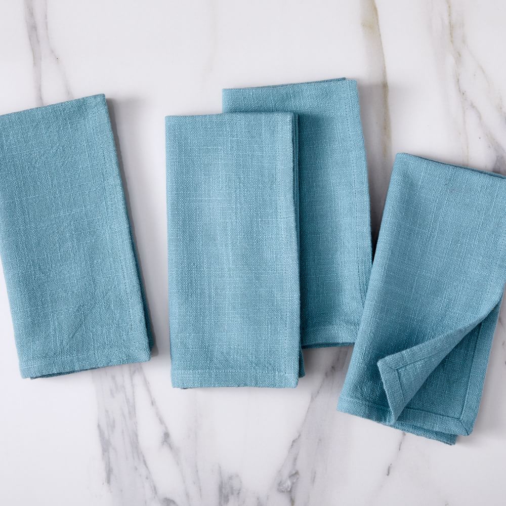 Slub Cotton Napkin Set | West Elm