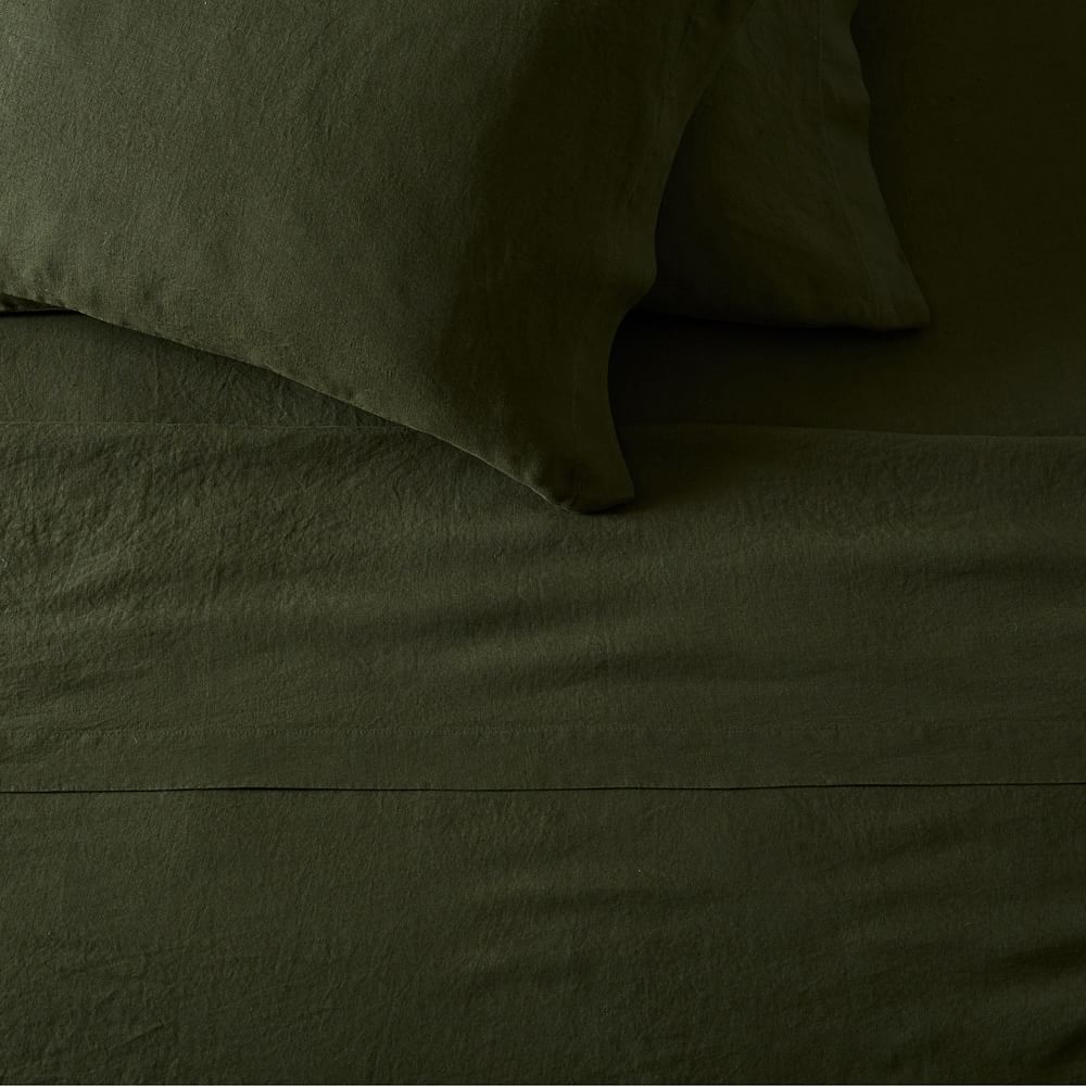 Belgian Flax Linen Sheet Set, Bed Sheets | West Elm