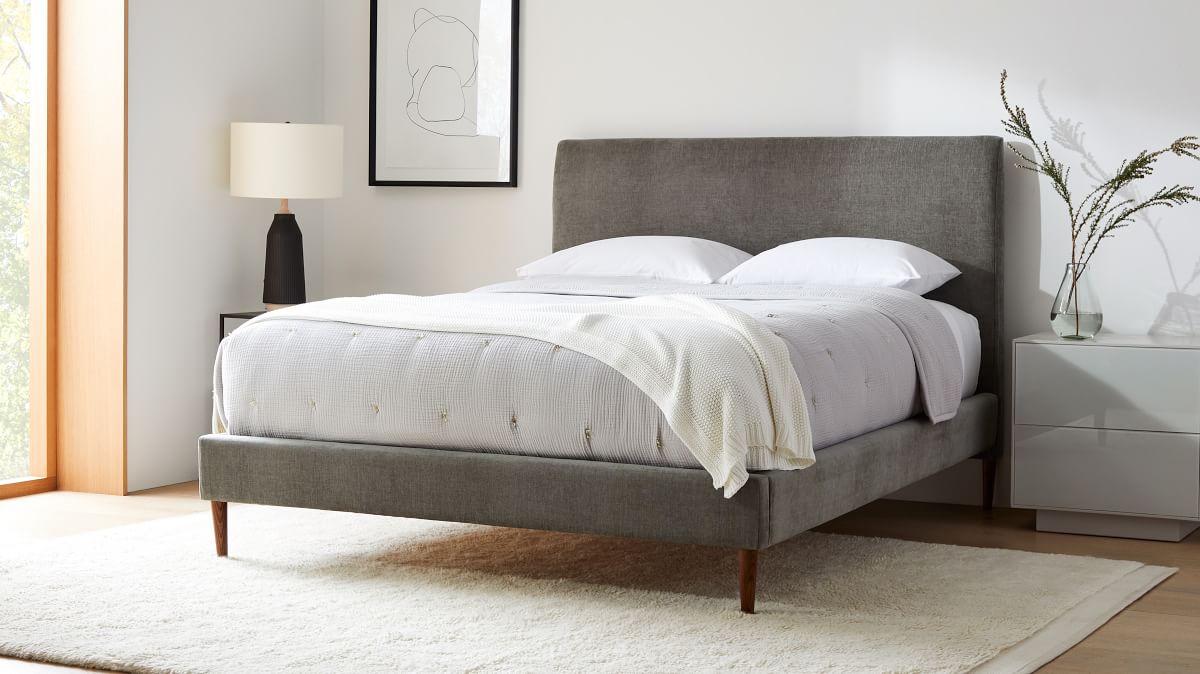 Andes Bed - Wood Legs | West Elm