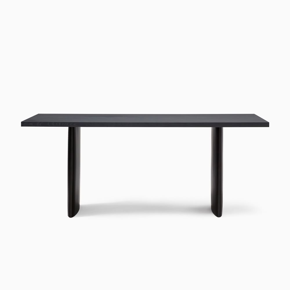 Campbell Plinth Dining Table (74", 94") | West Elm