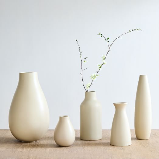 Oversized Pure White Ceramic Collection | West Elm