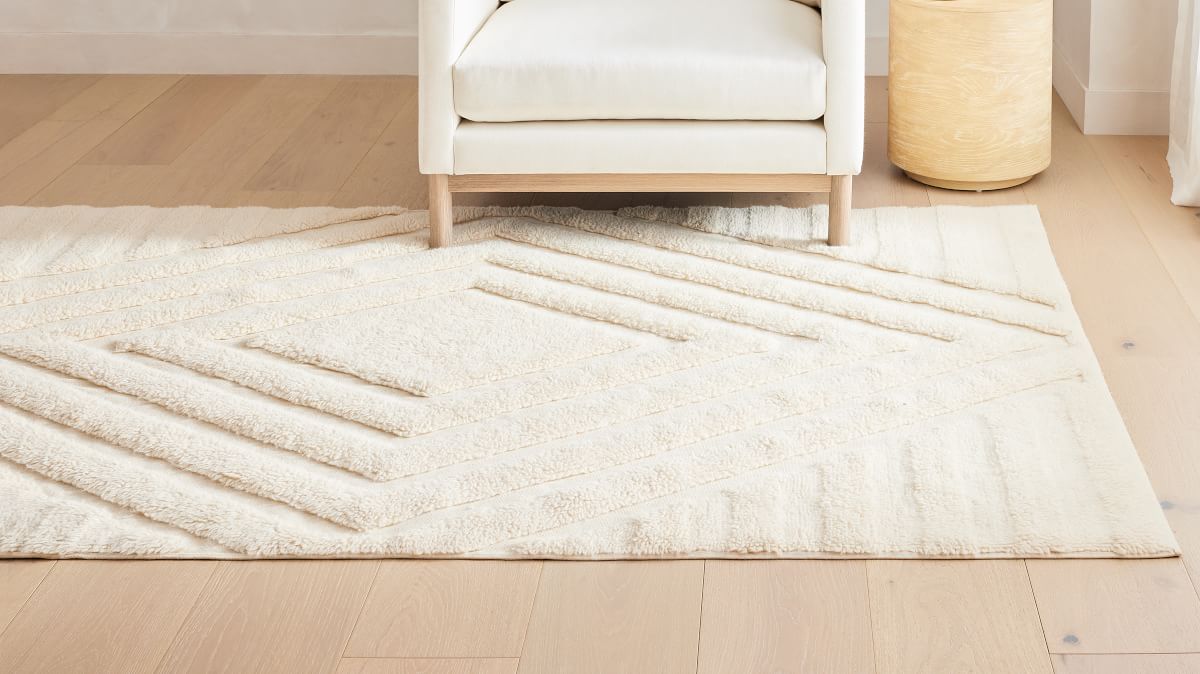 Rhombus Washable Rug | West Elm
