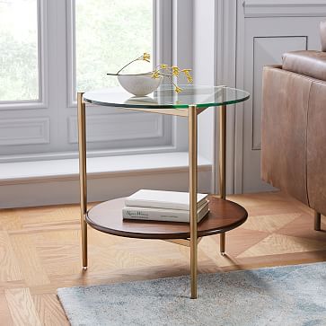 Mid-Century Art Display Side Table (20") | West Elm