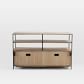 Industrial Modular Media Console (49"–67") | West Elm