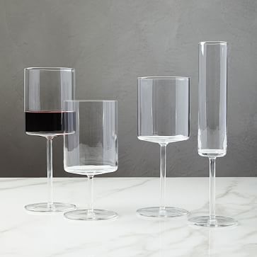 Schott Zwiesel Modo Crystal Wine Glasses (Set of 4) | West Elm