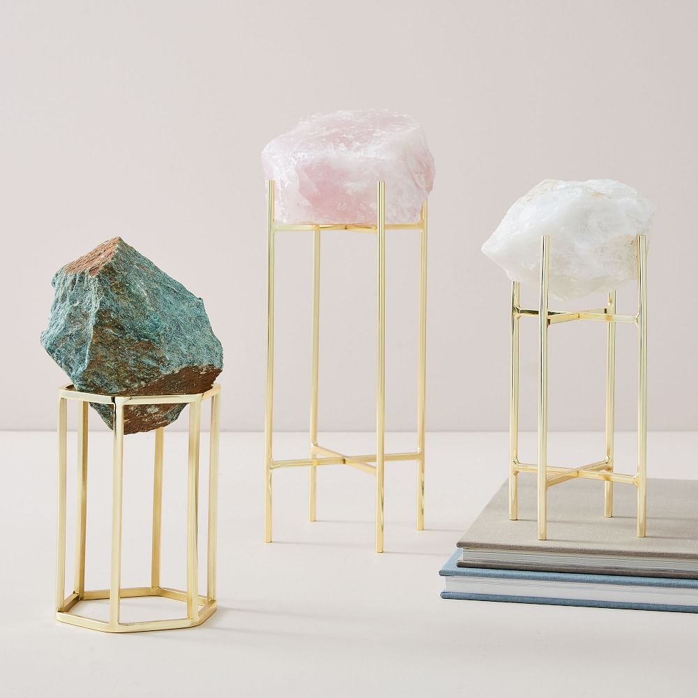 Natural Stone on Stand Objects | West Elm